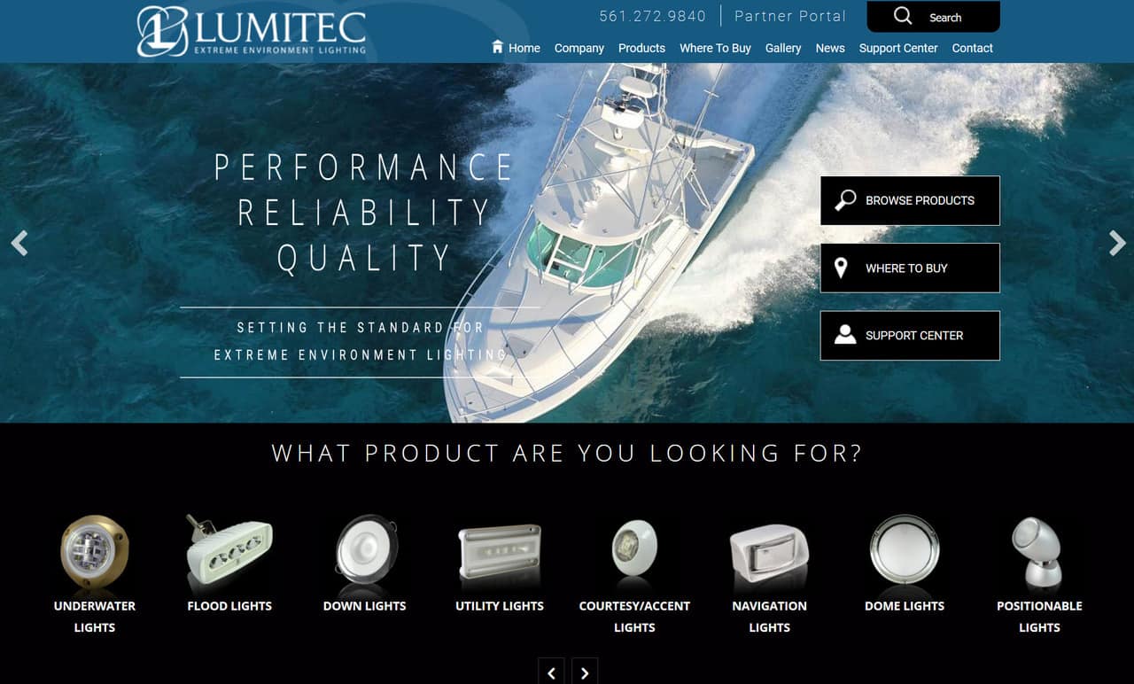 Project - Lumitec Lighting | CirrusLab Inc.